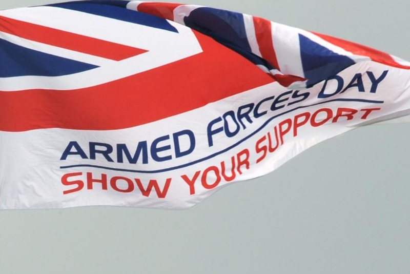 Raising the flag to celebrate our Armed Forces - Darlington Workspace